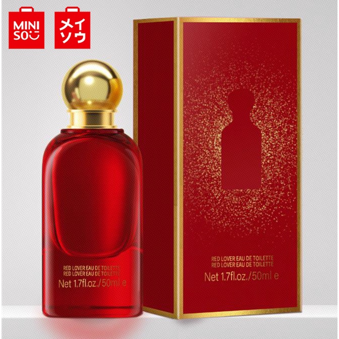 MINISO Red Lover Eau de Toilette | Shopee Philippines