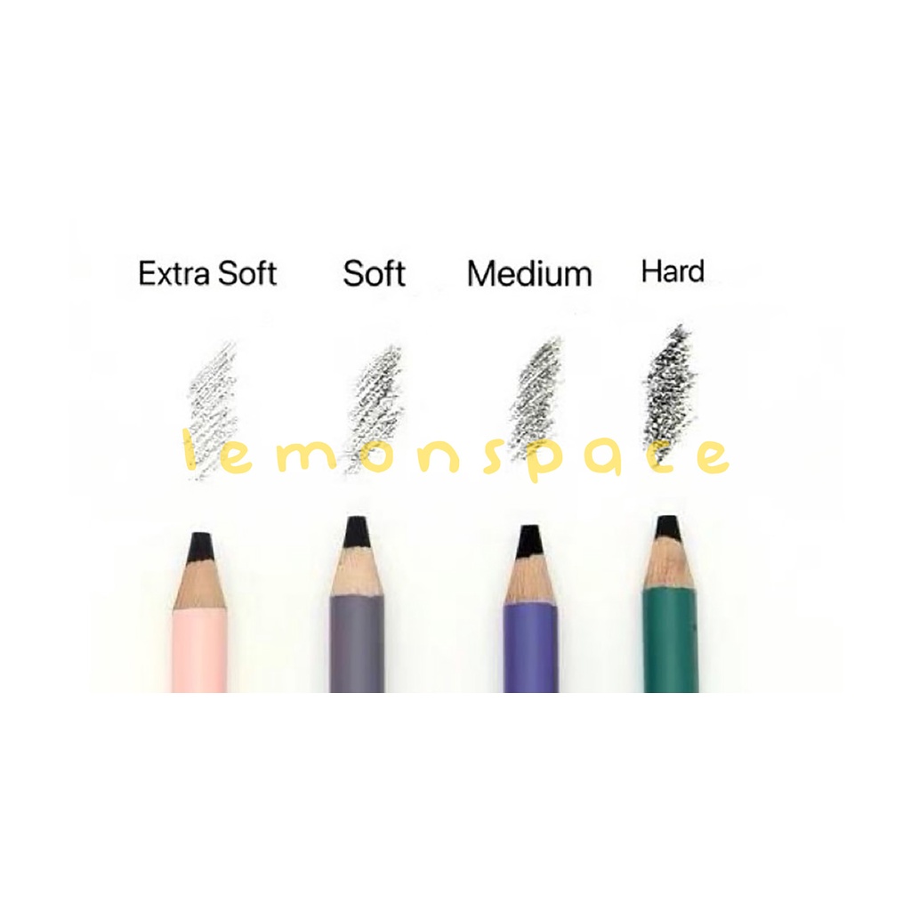 Kuelox Charcoal Pencil (Light, Soft, Neutral, Extra Dark) | Shopee ...