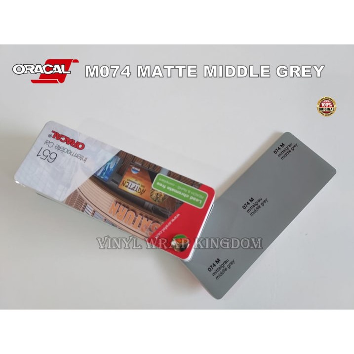 ORACAL 651 Matte Grey Dark/Light Grey Vinyl Sticker / Cutting Sticker ...