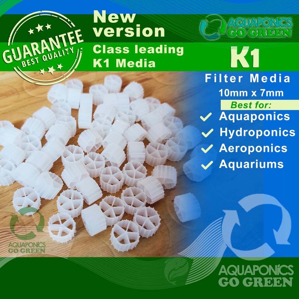 K1 Filter Media (White) for Aquarium | Biofilter | Shopee Philippines