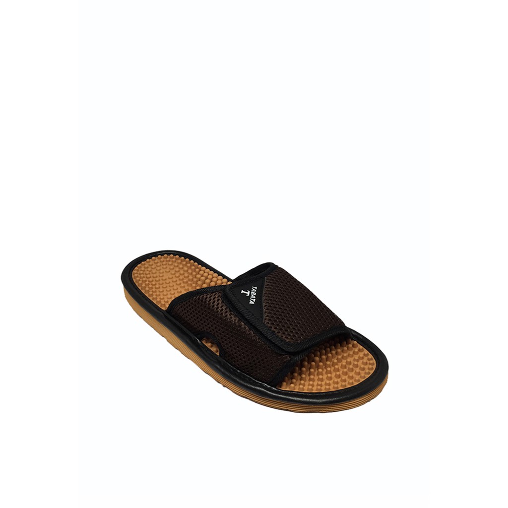 Tabata by Otto 18800117 Men's Accu-Reflex Massage Sandals in Black ...