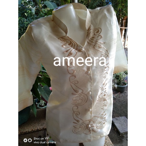 ladybarong three forth filipiniana | Shopee Philippines
