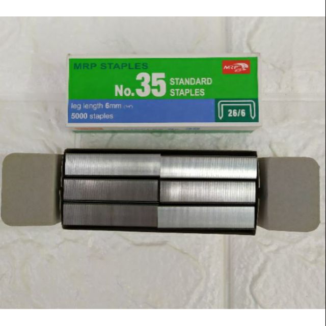 MRP STAPLES NO.35 Standard STAPLE WIRE | Shopee Philippines