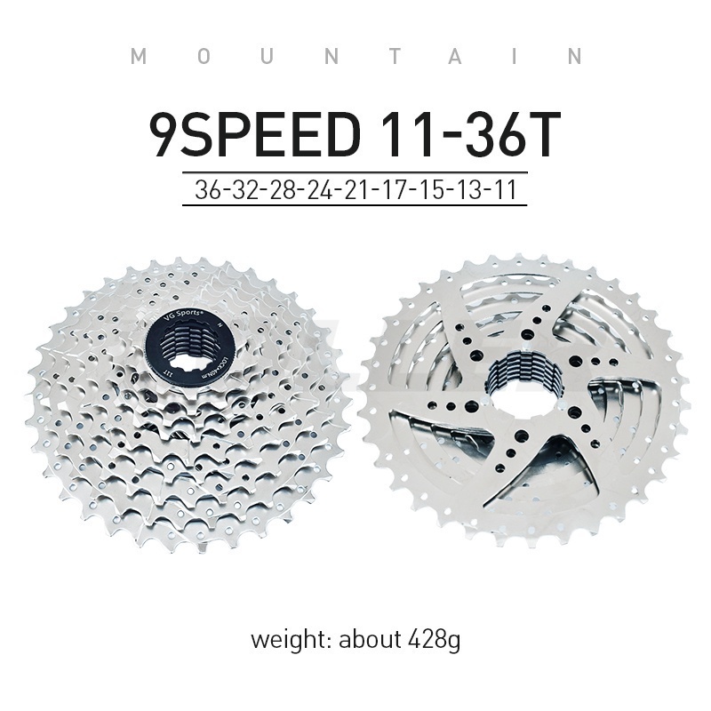 VG Sports 8 9 10 11 Speed Mountain Bike Cassette Cogs Freewheel 32T 36T ...
