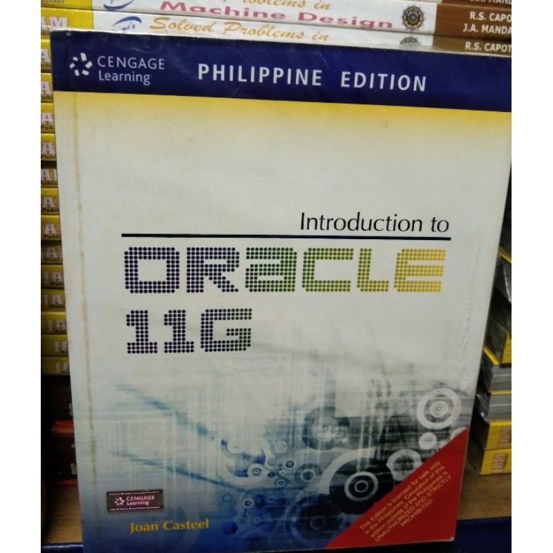 Introduction to Oracle 11G reprint | Shopee Philippines