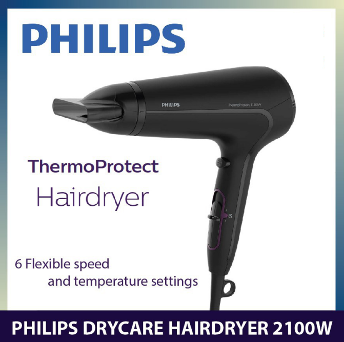 ⚡ In Stock ⚡Philips ThermoProtect Hairdryer Hair Dryer Blower with Cool ...
