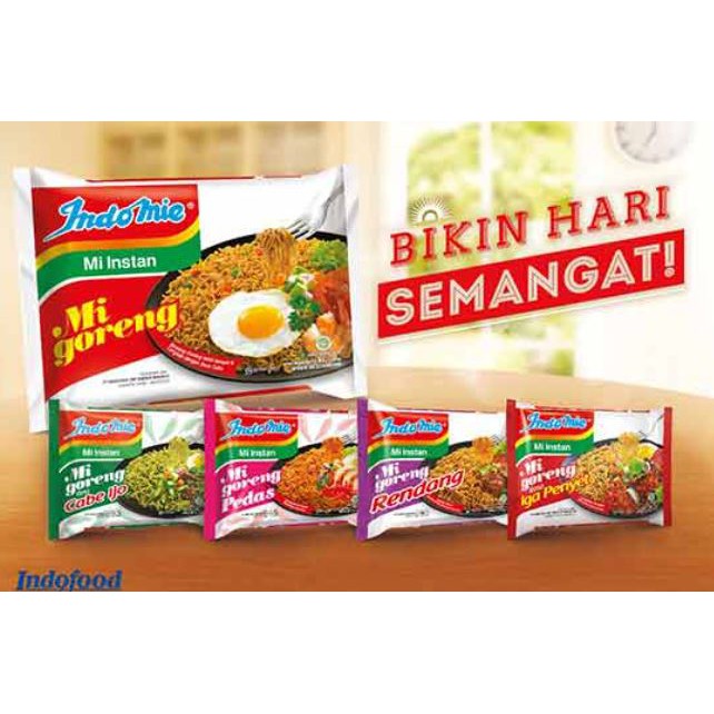 Indonesian Indomie Noodles Original Indonesia Indofood Mi Mee Goreng ...
