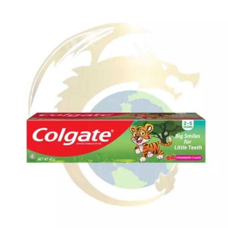 COLGATE KIDDIE TOOTHPASTE "TIGER " 40G | Shopee Philippines