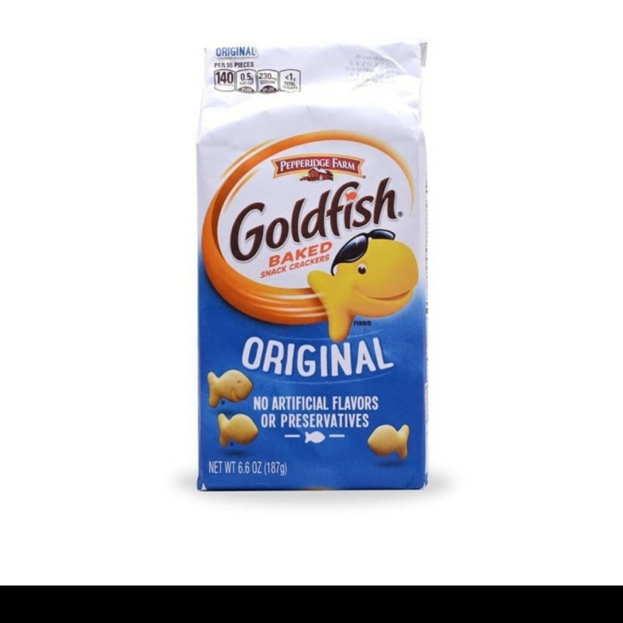Biscuit Kracker Pepperidge farm Goldfish Original Flavor 187 Grams ...