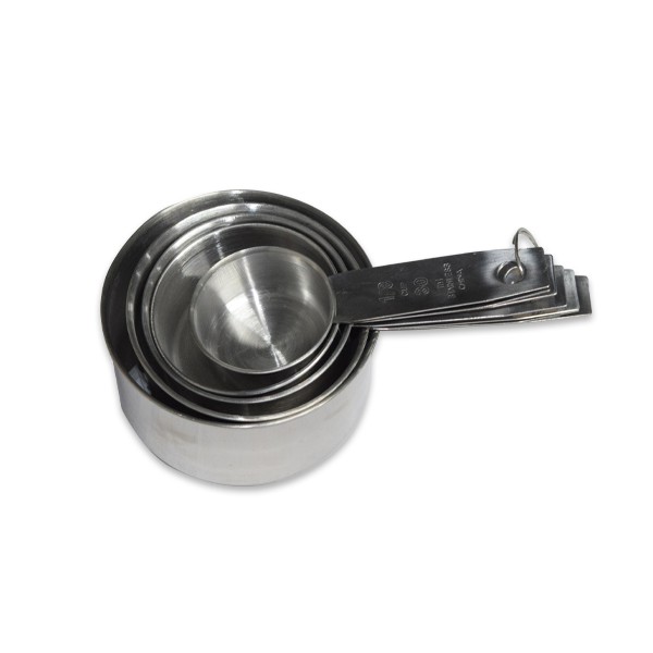 Measuring Cup Set, Stainless Steel 5pcs/Set SP-LSMC5SET | Shopee ...