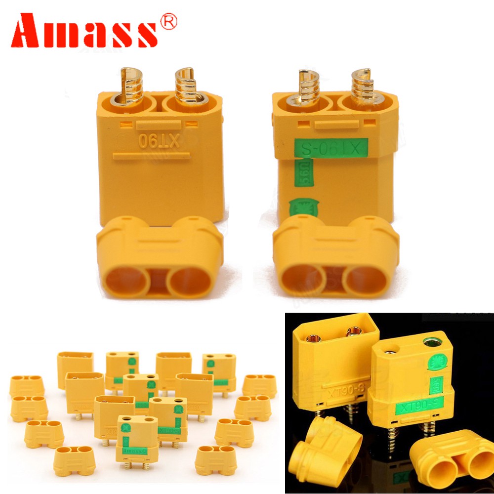5pair Amass XT90S XT90-S Male Female Bullet Connector spark | Shopee Philippines