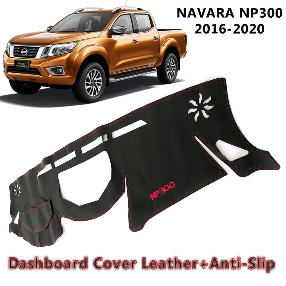 2016-2021 Nissan Navara NP300 Dashboard Cover Heavy Duty with Red Logo ...
