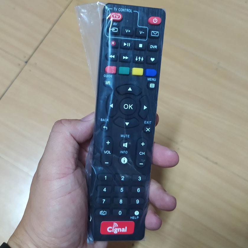 Remote Control for Cignal HD CHA-S2S1TMS18 Box CHA S2S1TMS18 TV Box NEW ...