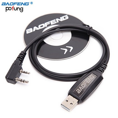 Original Program Cable For Baofeng and WLN Two Way Radio Walkie Talkie ...