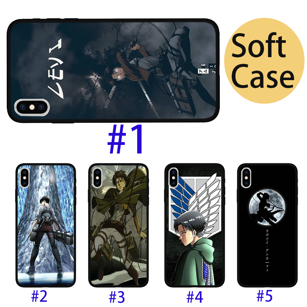 Casing Silicone Attack On Titan Levi Ackerman AOT For Huawei Nova 2i 3 ...