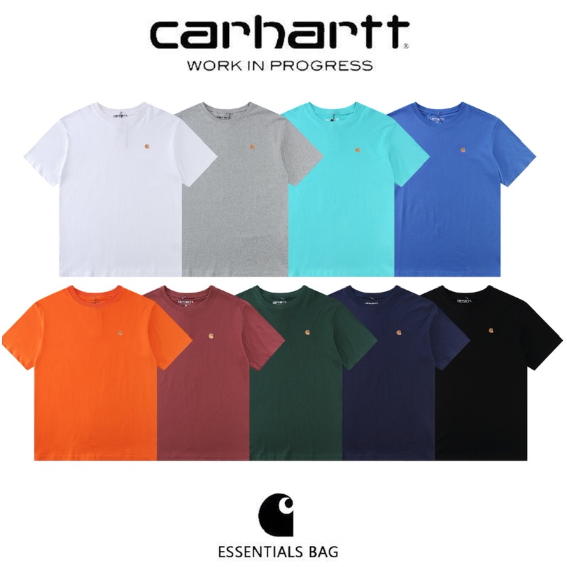 [Ready Stock] Street Wear CARHARRT Classic Solid Color Small Label ...