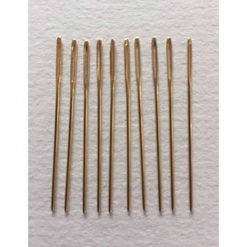 Cross Stitch Needle Size #24 Embroidery Needles 5 pcs per set | Shopee ...