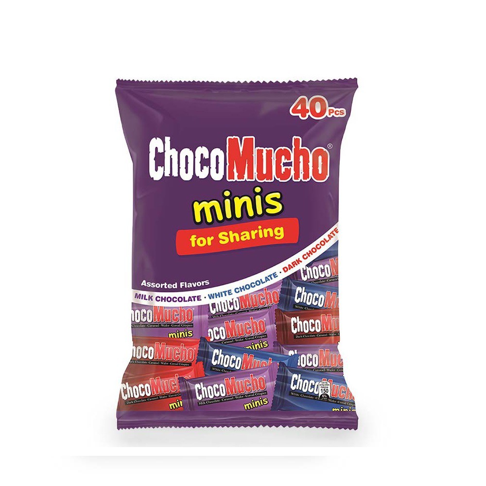 Choco Mucho Minis Assorted 40 Pieces 320g | Shopee Philippines