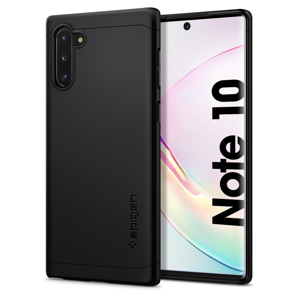 Spigen Galaxy Note 10 Case Thin Fit Classic Black | Shopee Philippines