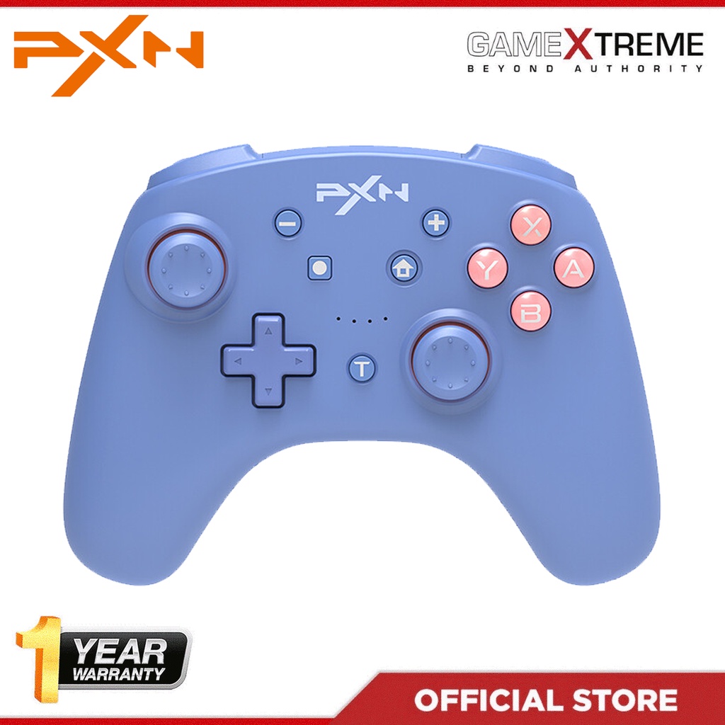 PXN Wireless Controller for Switch Mica Blue PXN-9607x | Shopee Philippines
