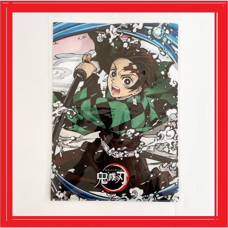 Anime Demon Slayer Kimetsu no Yaiba A4 Filing Production Folder Multi ...