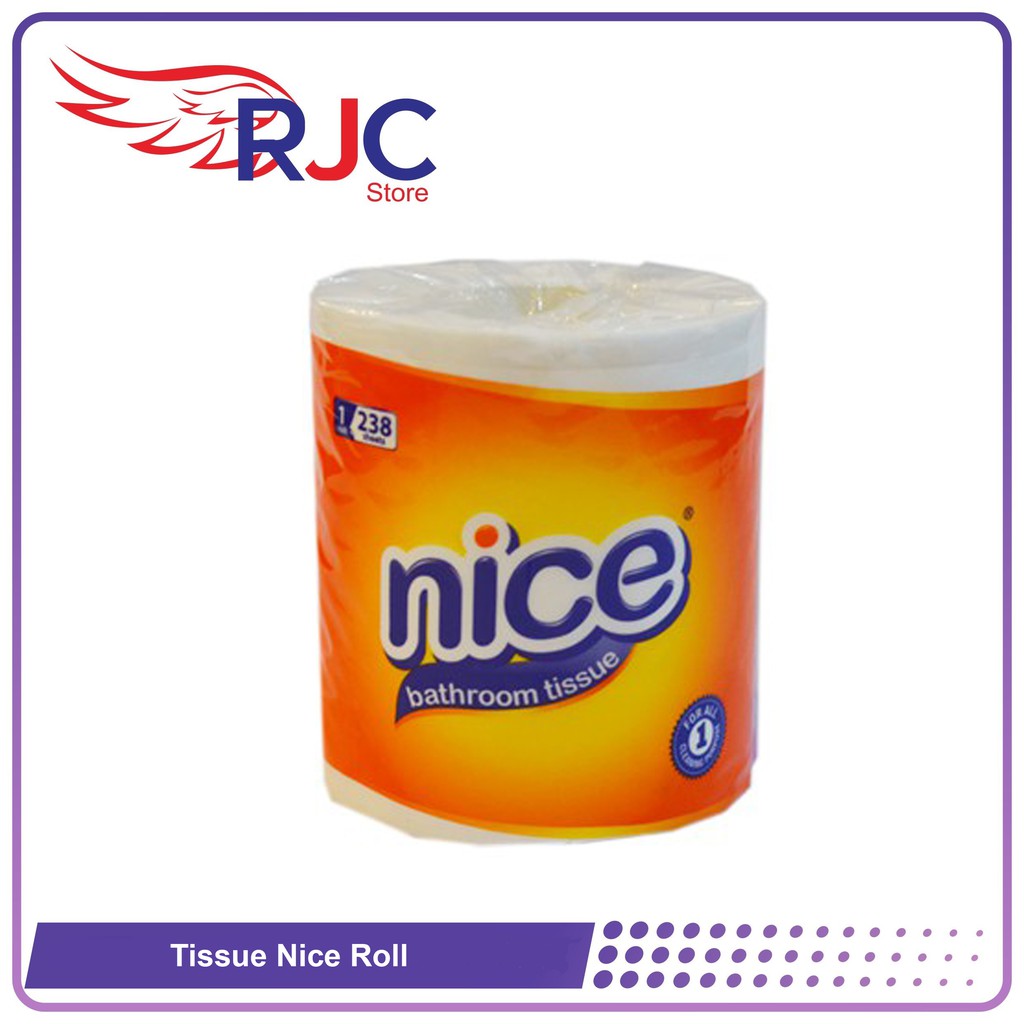 Nice Bathroom Tissue Roll (1Roll 238 'S) | Shopee Philippines
