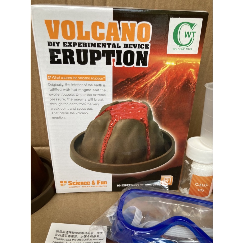 Volcano Eruption Complete Learning Toy | Shopee Philippines