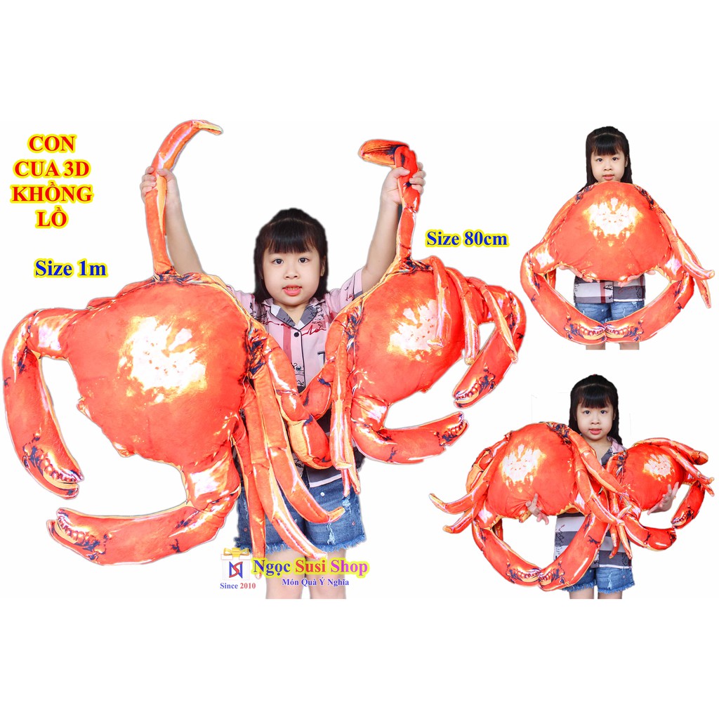 Giant 3D RED CRAB TEDDY BEAR | Shopee Philippines
