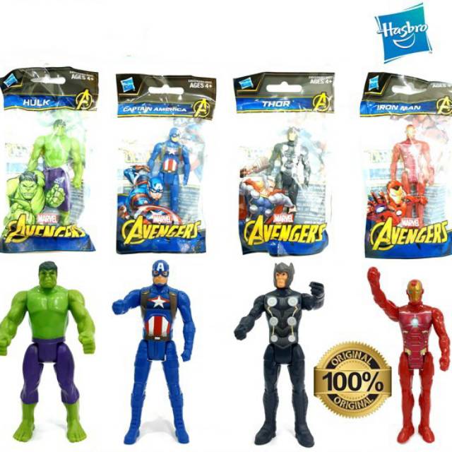 Avengers marvel Hasbro minifigure Kids Toys avengers superhero hulk ...