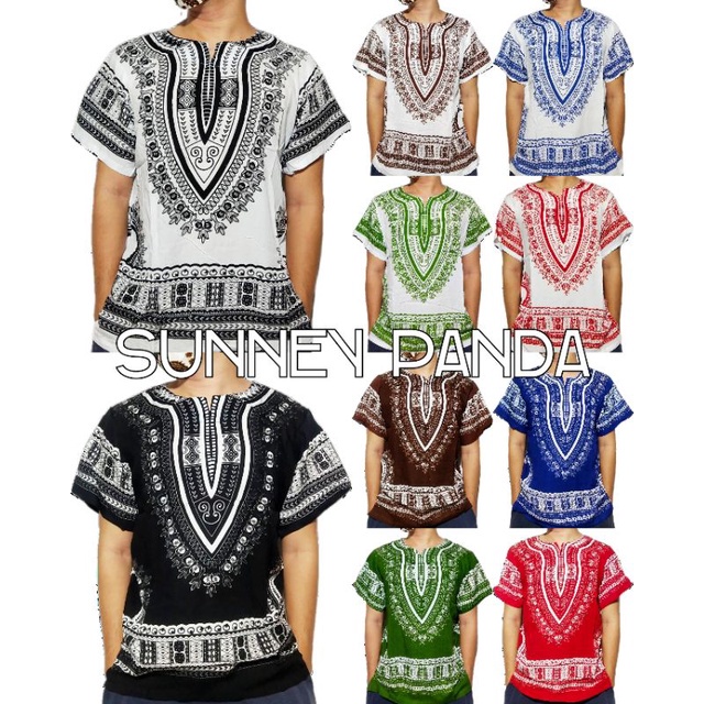 NEW ARRIVAL HALUMNA / KUKUH / INDIAN / BATIK Dashiki Bohemian | Shopee ...