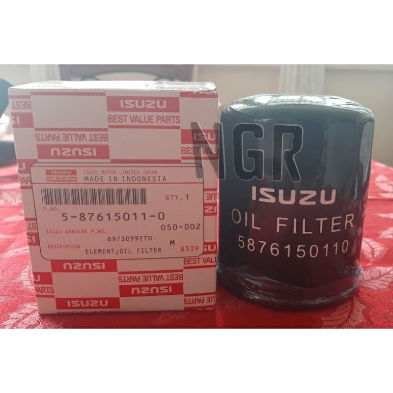 ORIGINAL Isuzu Best Value Oil filter for Isuzu Traviz and Isuzu ...