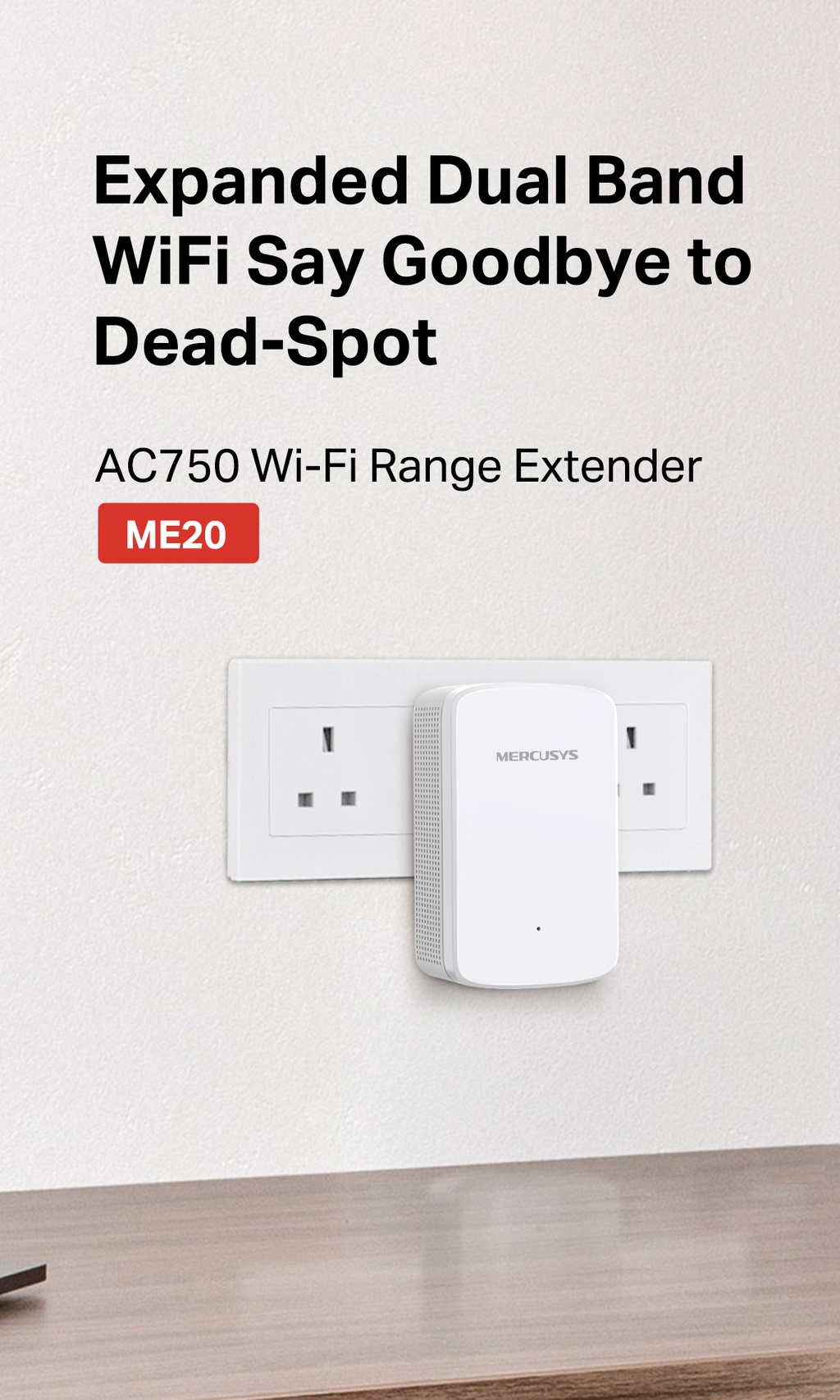 Mercusys (By TP-Link) ME20 AC750 Dual Band 5GHz+2.4GHz Wireless WiFi ...