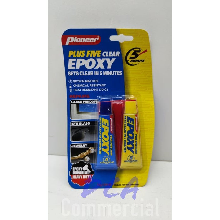 Pioneer Plus Five Clear Epoxy 15g (15ml) | Shopee Philippines