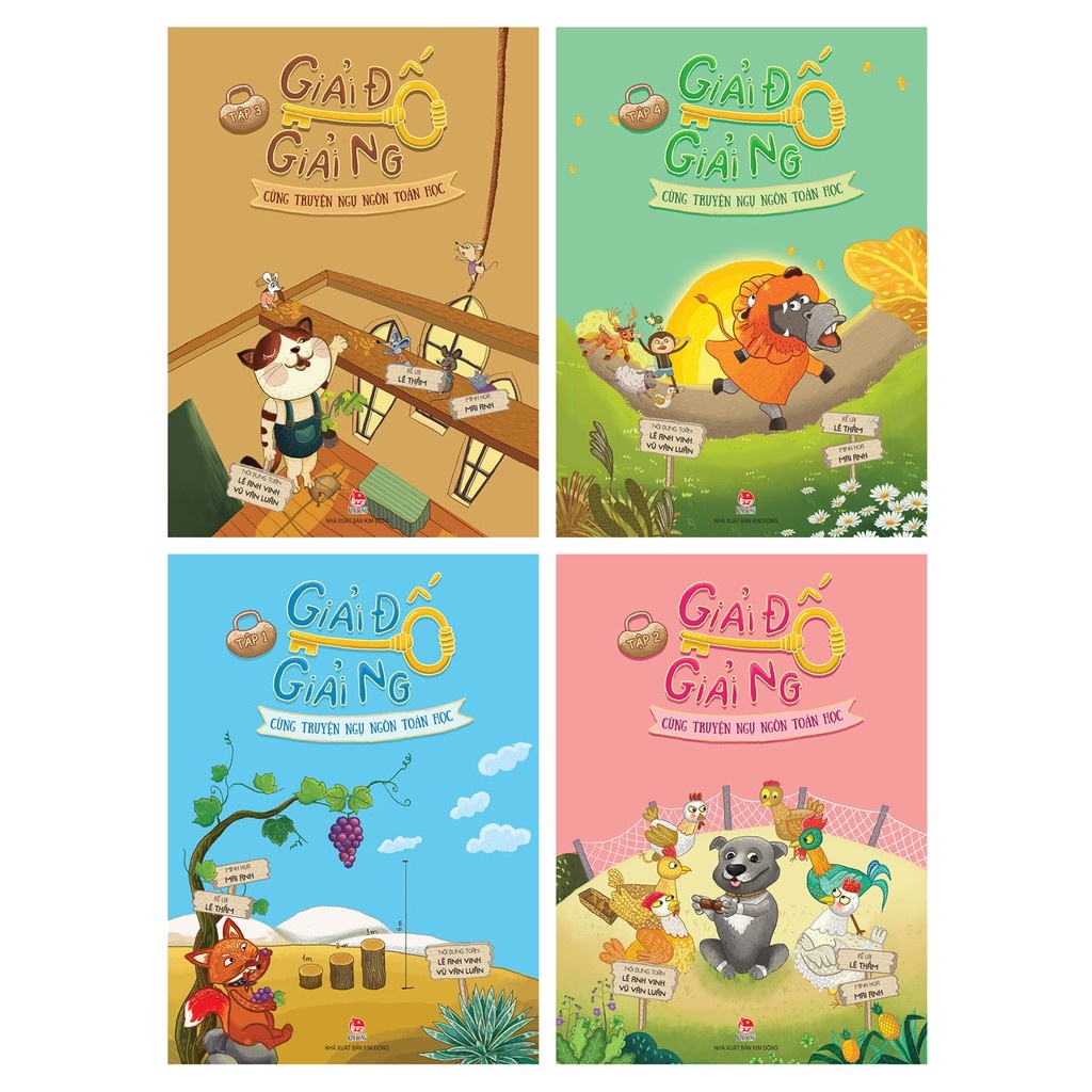 Book - Puzzles and math fables - Kim Dong | Shopee Philippines