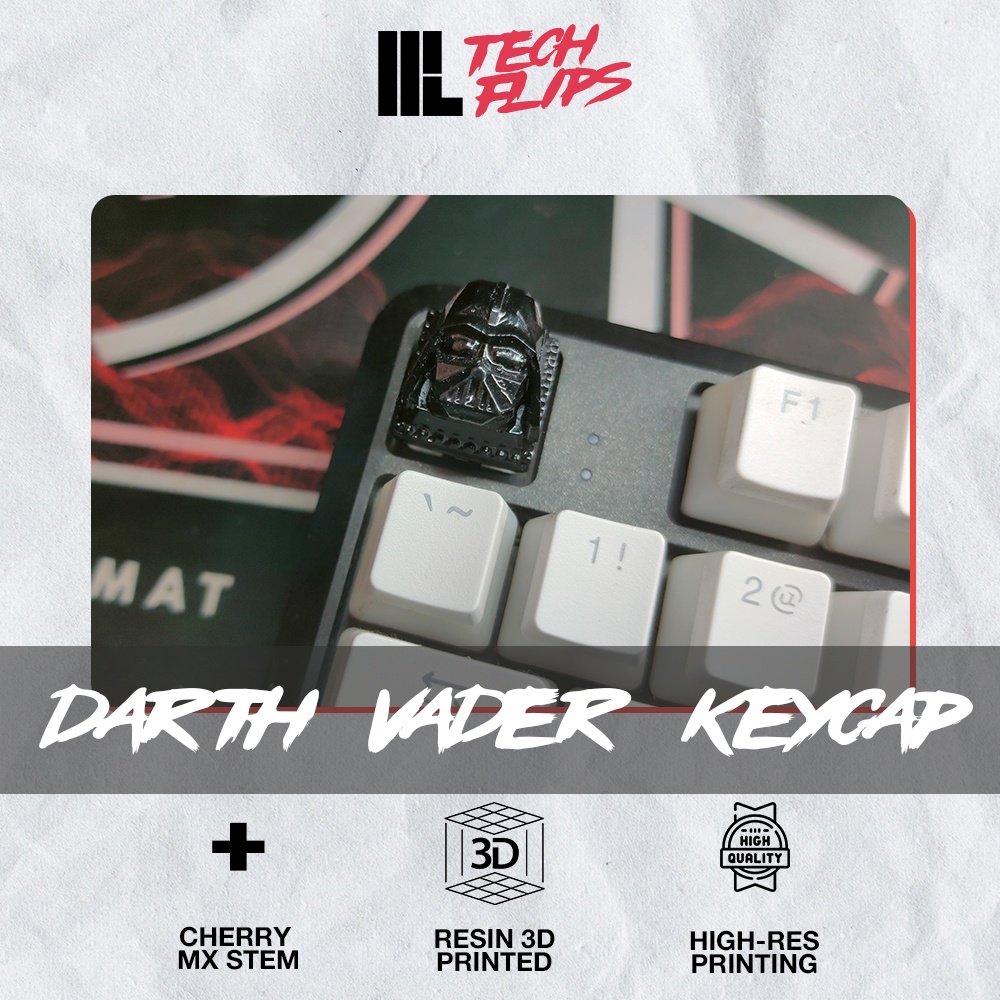 [ARTISAN KEYCAPS] DARTH VADER KEYCAP HIGH RESO PRINT RESIN 3D PRINTED ...