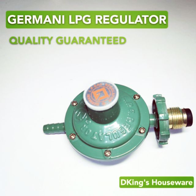 LPG REGULATOR GERMANI free 2pcs clamps | Shopee Philippines