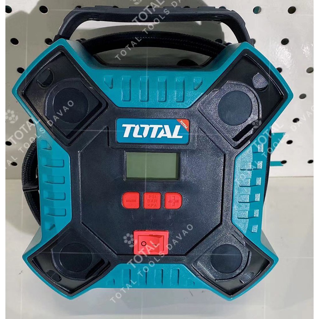 TOTAL Auto air compressor 12v (160psi) TTAC1601 | Shopee Philippines