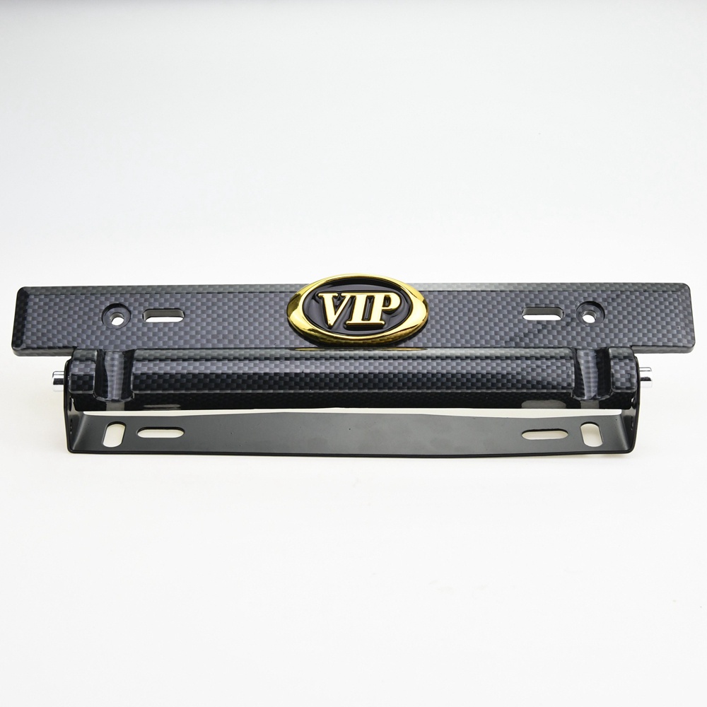 Universal Adjustable License Plate Bracket 3D Emblem Car License Plate ...