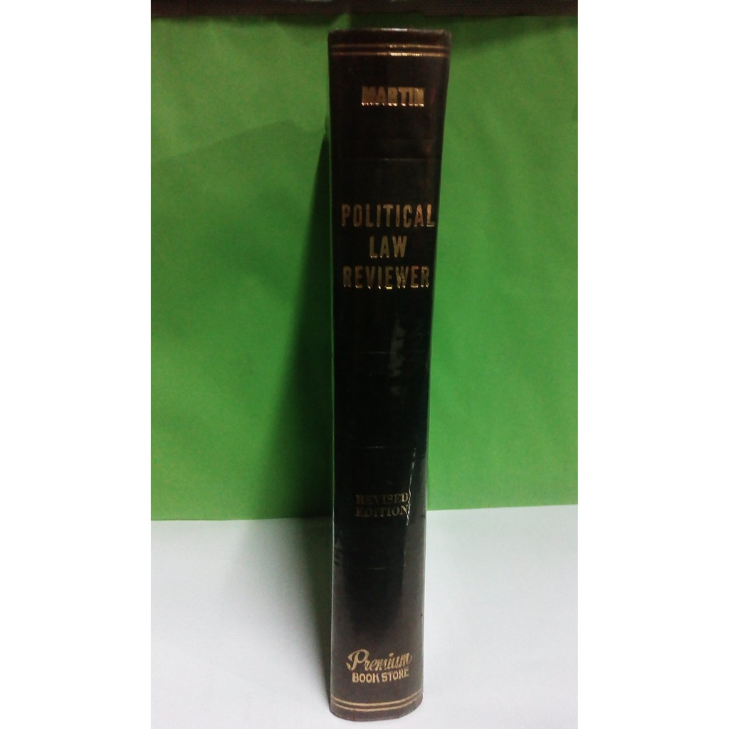Vintage Book: POLITICAL LAW REVIEWER REVISED EDITION 1985, PHILIPPINES ...