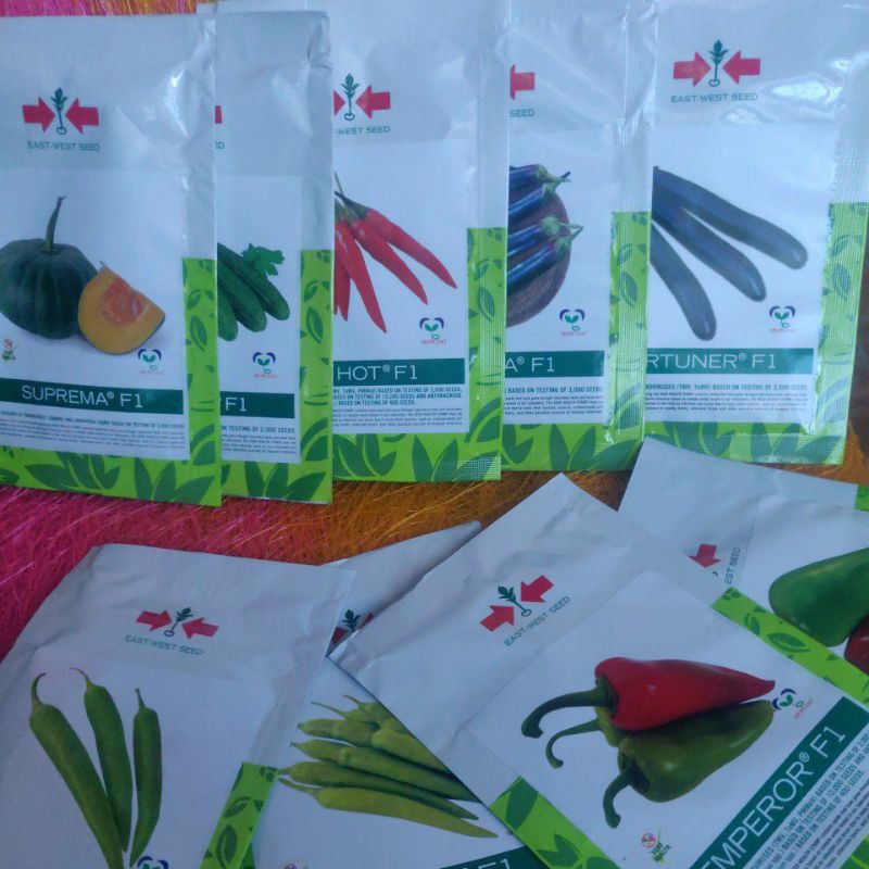 HYBRID VEGETABLE SEEDS SACHET SULIT PACK ASENSO PACK EAST-WEST | Shopee ...