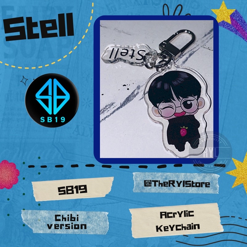 SB19 Chibi version Acrylic Keychains | Shopee Philippines