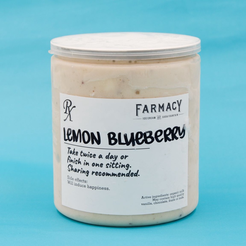 Farmacy Lemon Custard Blueberry Ice Cream Gallon 3090gCODIn stock ...
