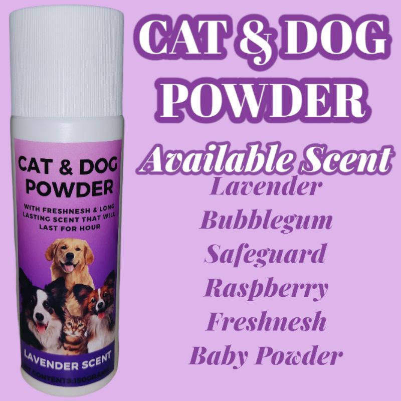 Cat and Dog Powder 150grams with Freshnesh and Long Lasting Scent ...