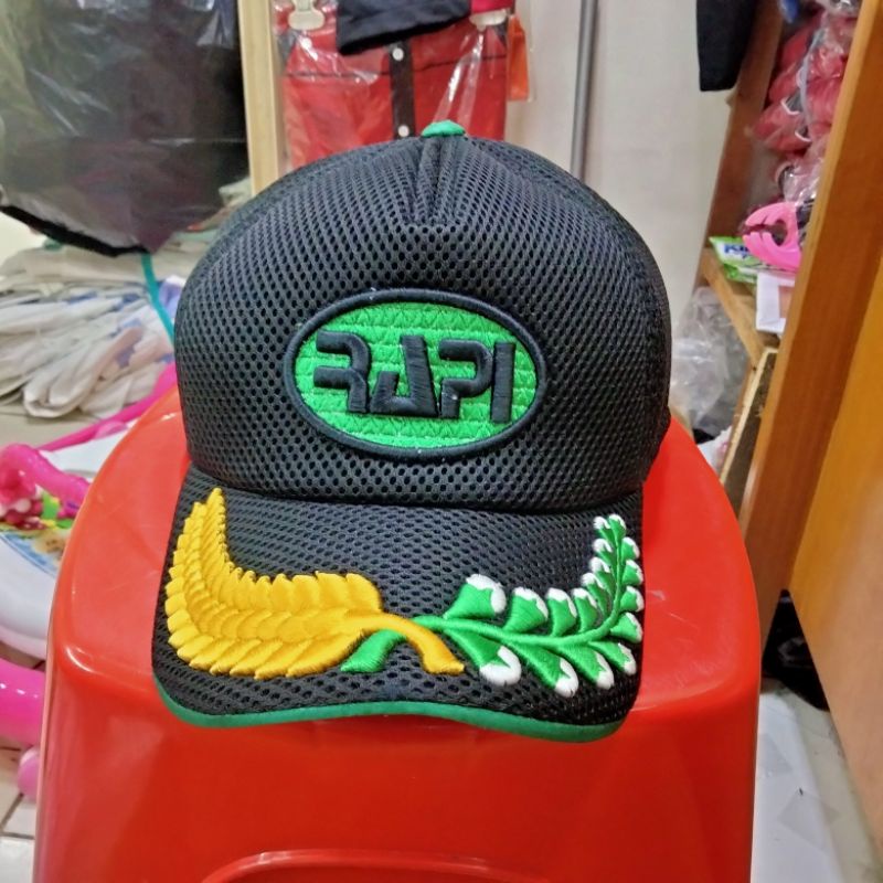 Rapi Hat Ovale Logo (Can embroider names and call signs) | Shopee ...
