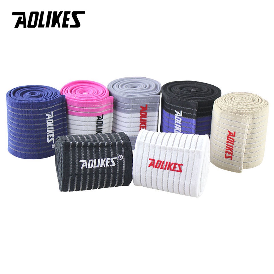 AOLIKES 1PCS 90cm Pressurized Elastic Bandage Sport Leg Wraps ...