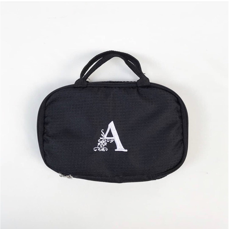 Tech Kit with Embroidered Initial (Customizable) | Shopee Philippines