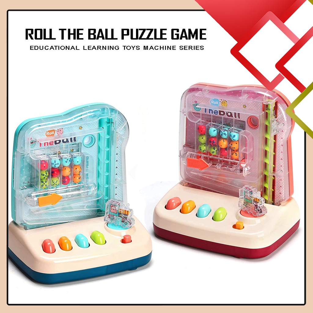 Roll The Ball Puzzle Game Educational Learning Kid's Toy Machine Series ...
