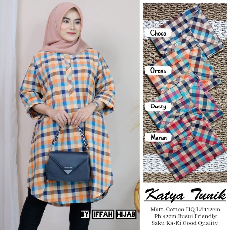 Katya Tunic + Mk. Raya | Shopee Philippines