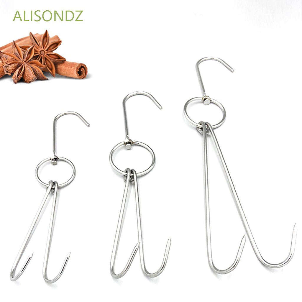 ALISONDZ Grill Hooks Bread BBQ Tools Meat Clasps Roast Turkey Kitchen ...