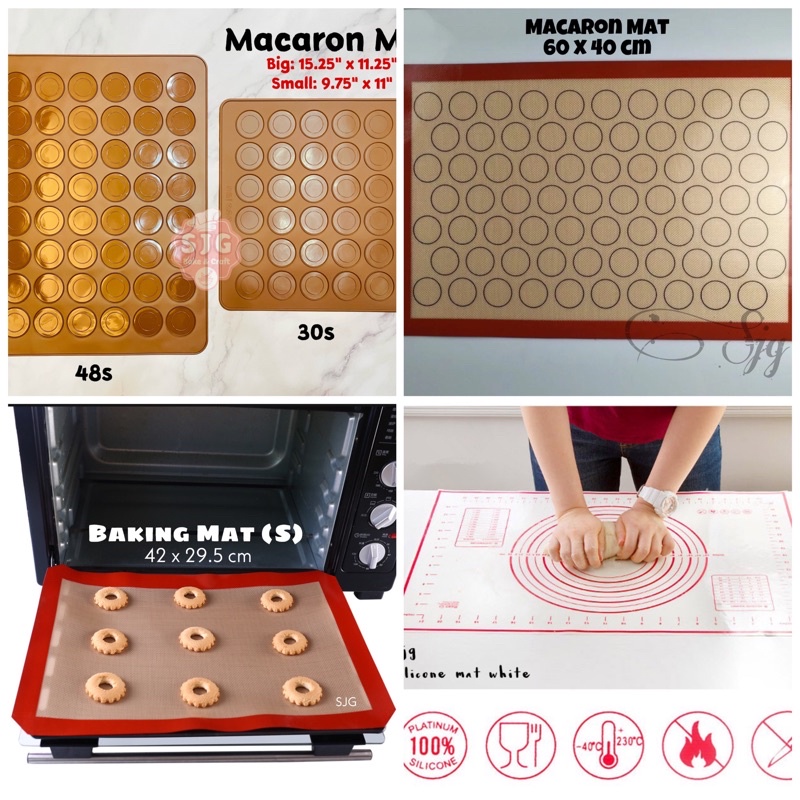 Baking Mat Oven Safe Macaron Mat Perforated Mat | Shopee Philippines